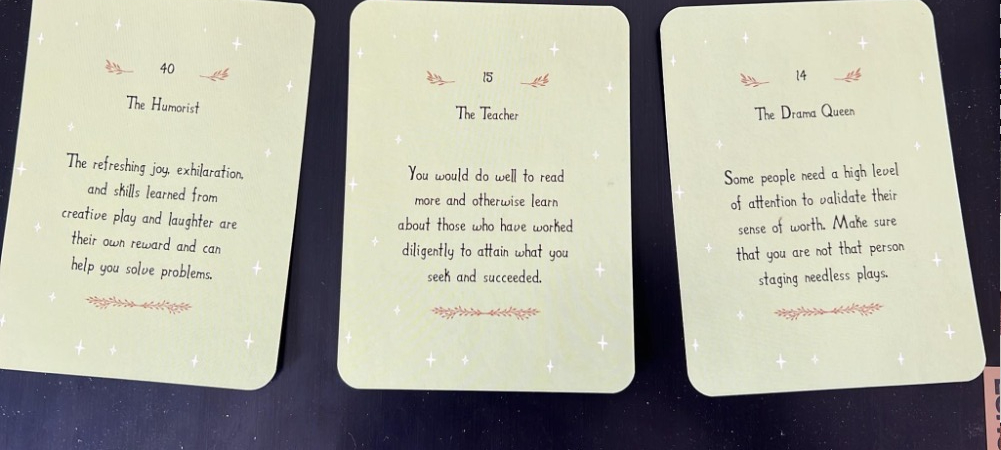 Today’s Oracle Card Reading – The Professional Wife